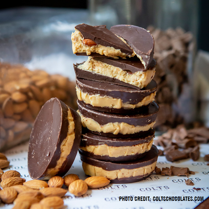 Colts Chocolate Co. Chocolate Peanut Butter Bolt – TASTE.online