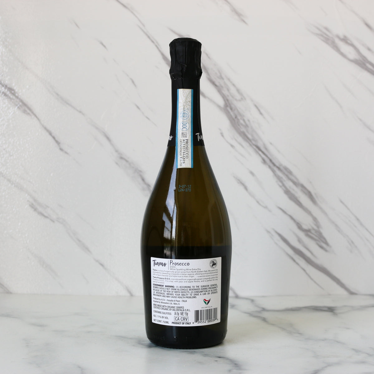 TIAMO ORGANIC PROSECCO 750ml (CC) – TASTE.online
